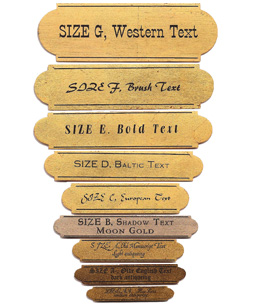 Order Now! - Fine Art Nameplates