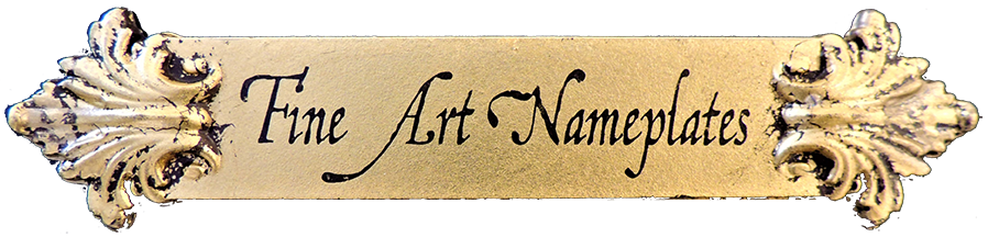 Contact Us - Fine Art Nameplates